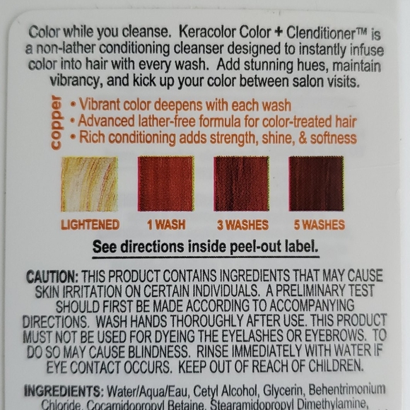 keracolor | Hair | Keracolor Color Clenditioner Copper | Poshmark